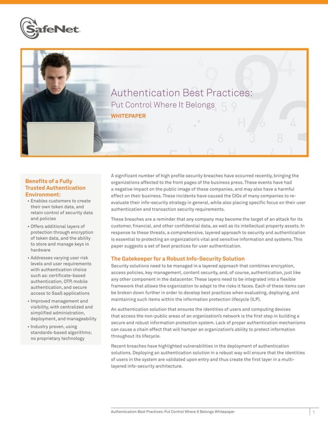 Authentication_Best_Practices_WP(EN)_web | PDF | Information and Network Security | Computing