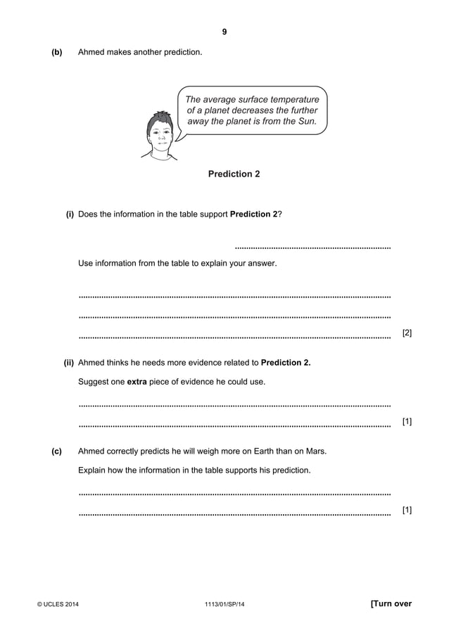 82745 science-specimen-paper-1-2014-2017 | PDF | Geology | Science