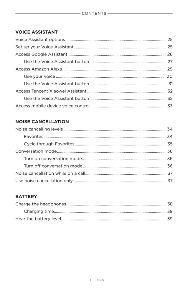 Bose NC 700 - User manual English | PDF