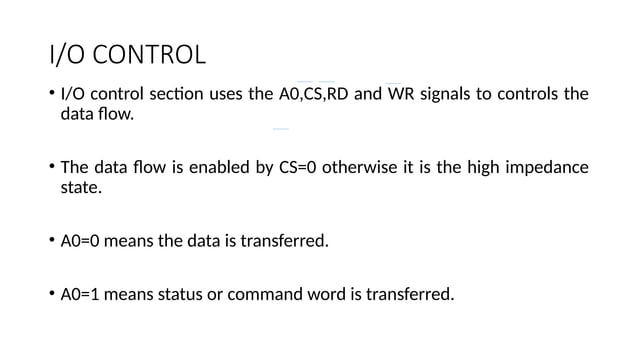MICROCONTROLLER 8279 KEYBOARD INTERFACE.pptx | Computer Peripherals ...