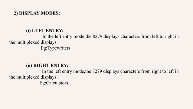 8279 programmable keyboard switches leds | PPTX