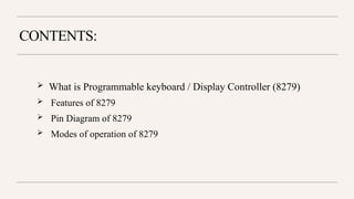 8279 Programable keyboard switches and . | PPT
