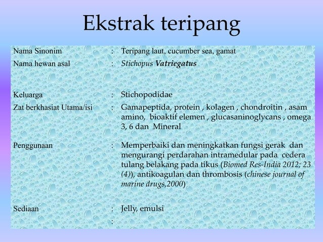 Ppt simplisia hewani power point 123445677 | PPT