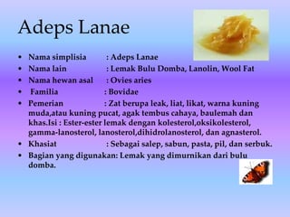 Ppt simplisia hewani power point 123445677 | PPT