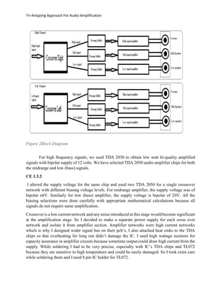 Tri-Amping Approach For Audio Amplification | PDF