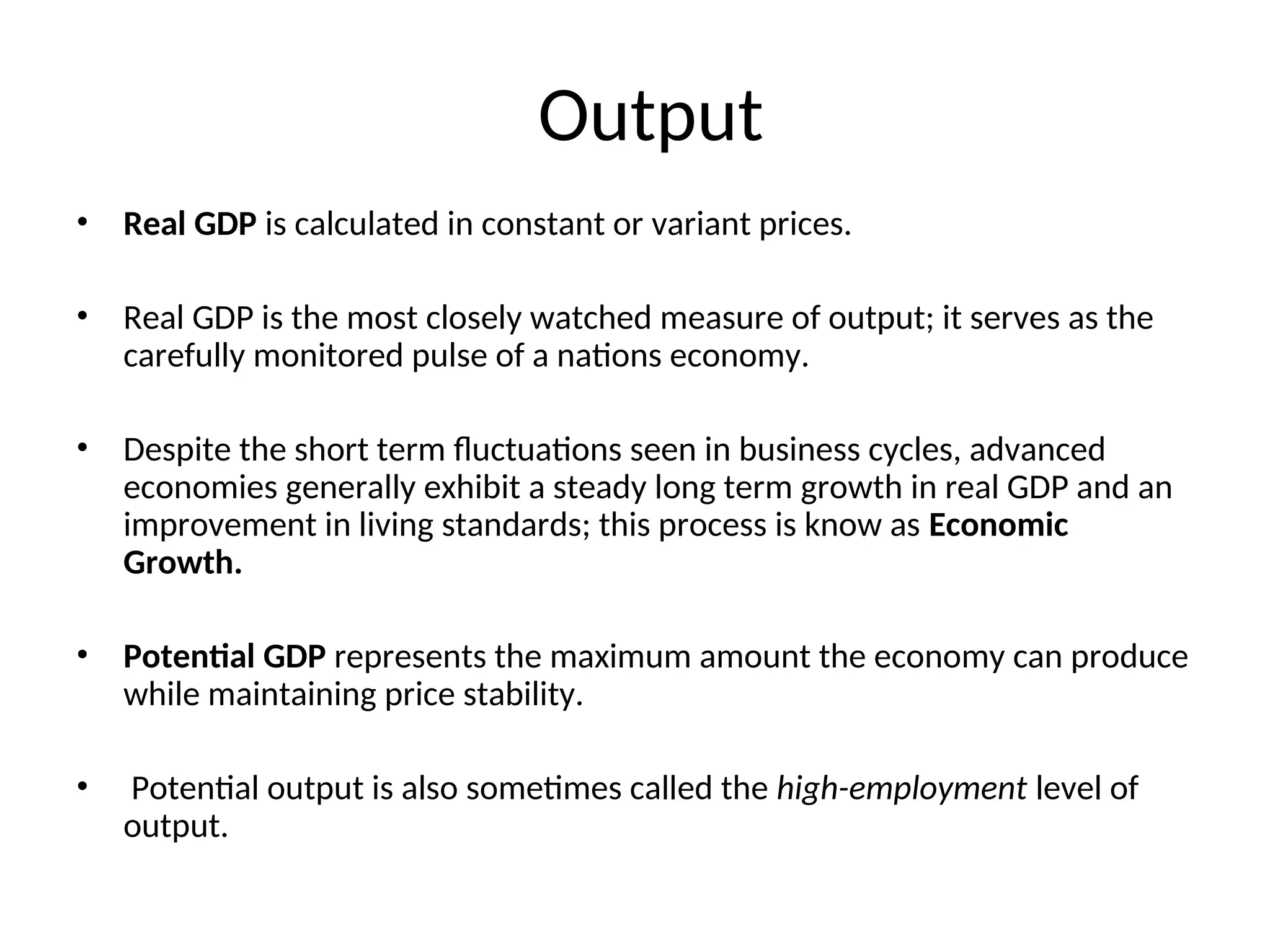 objectives and instruments of macroeconomics | PPT