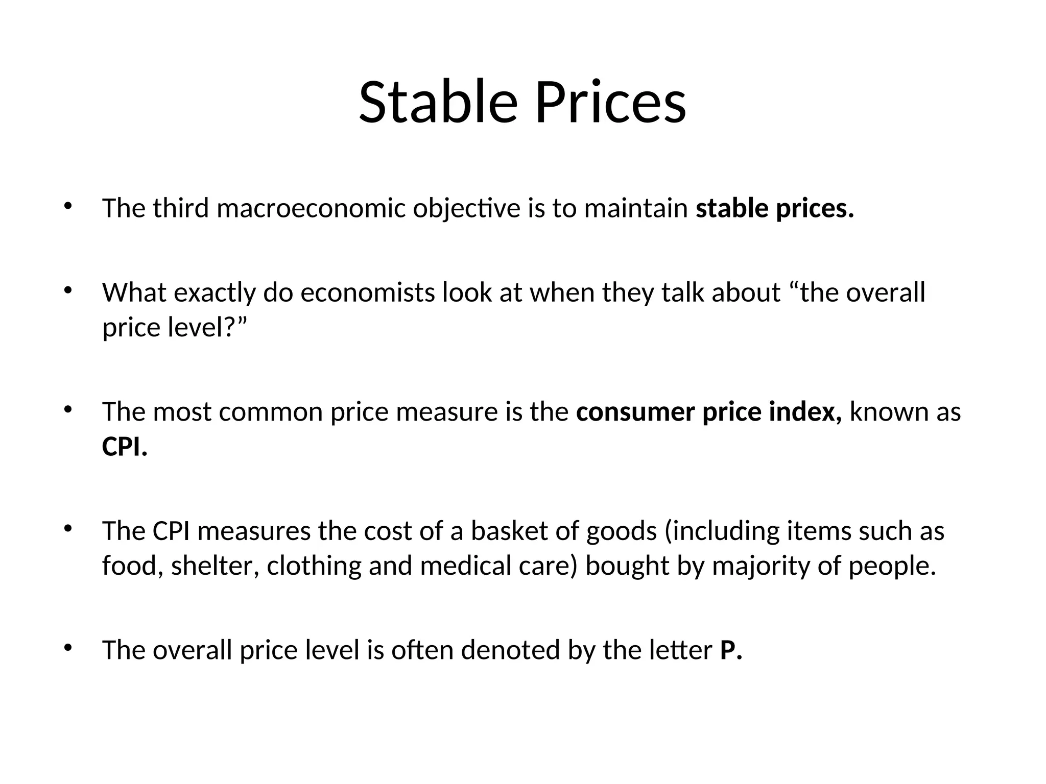 objectives and instruments of macroeconomics | PPT