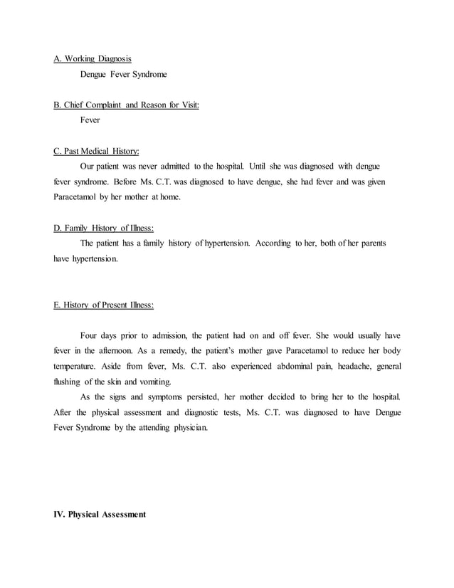 82838902 case-study-on-dengue | PDF