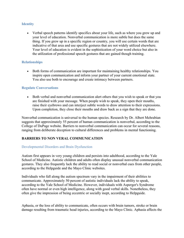 UNIT_3_-NON_VERBAL_COMMUNICATION | PDF