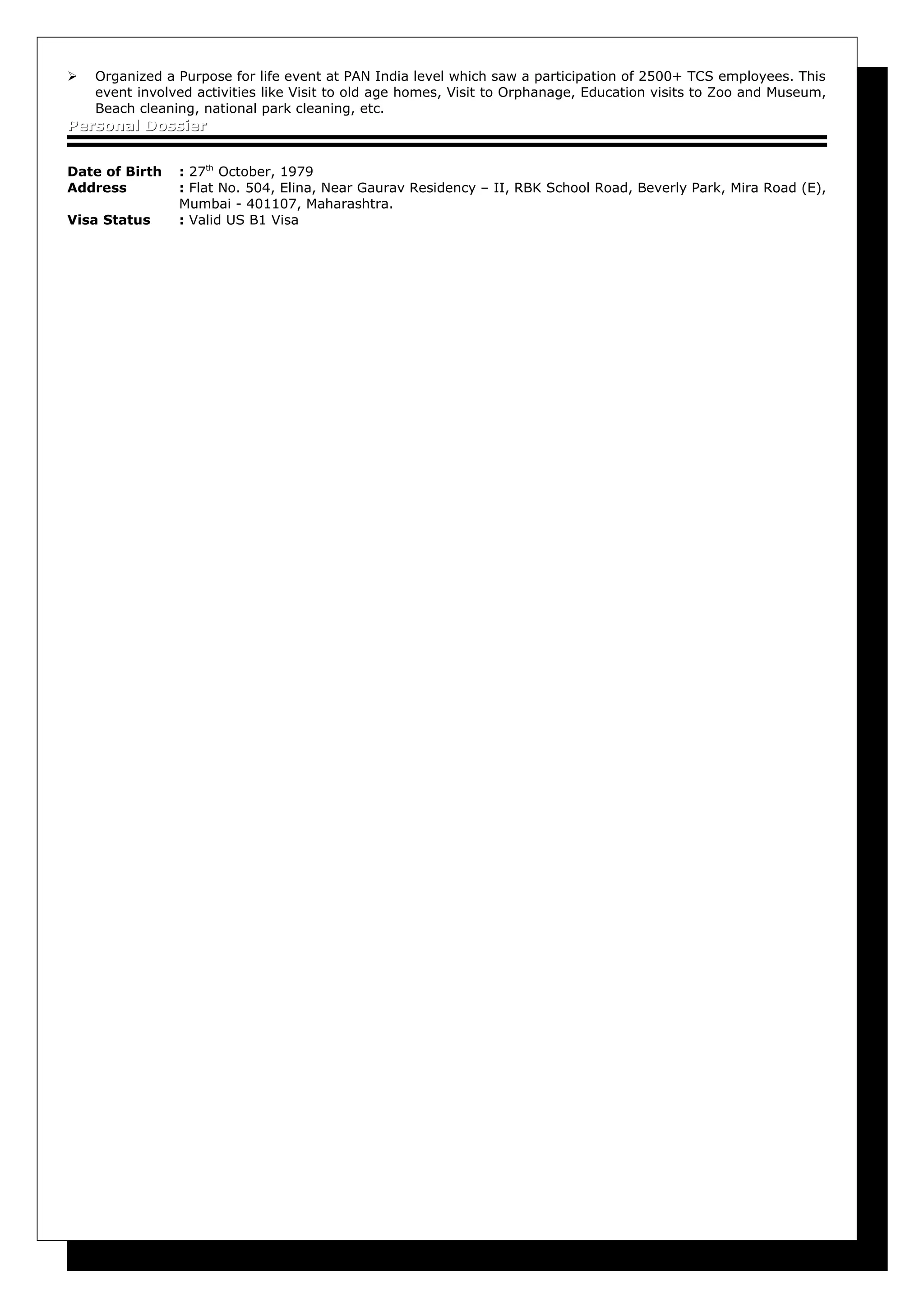 Sunil Humne - Resume Updated | PDF