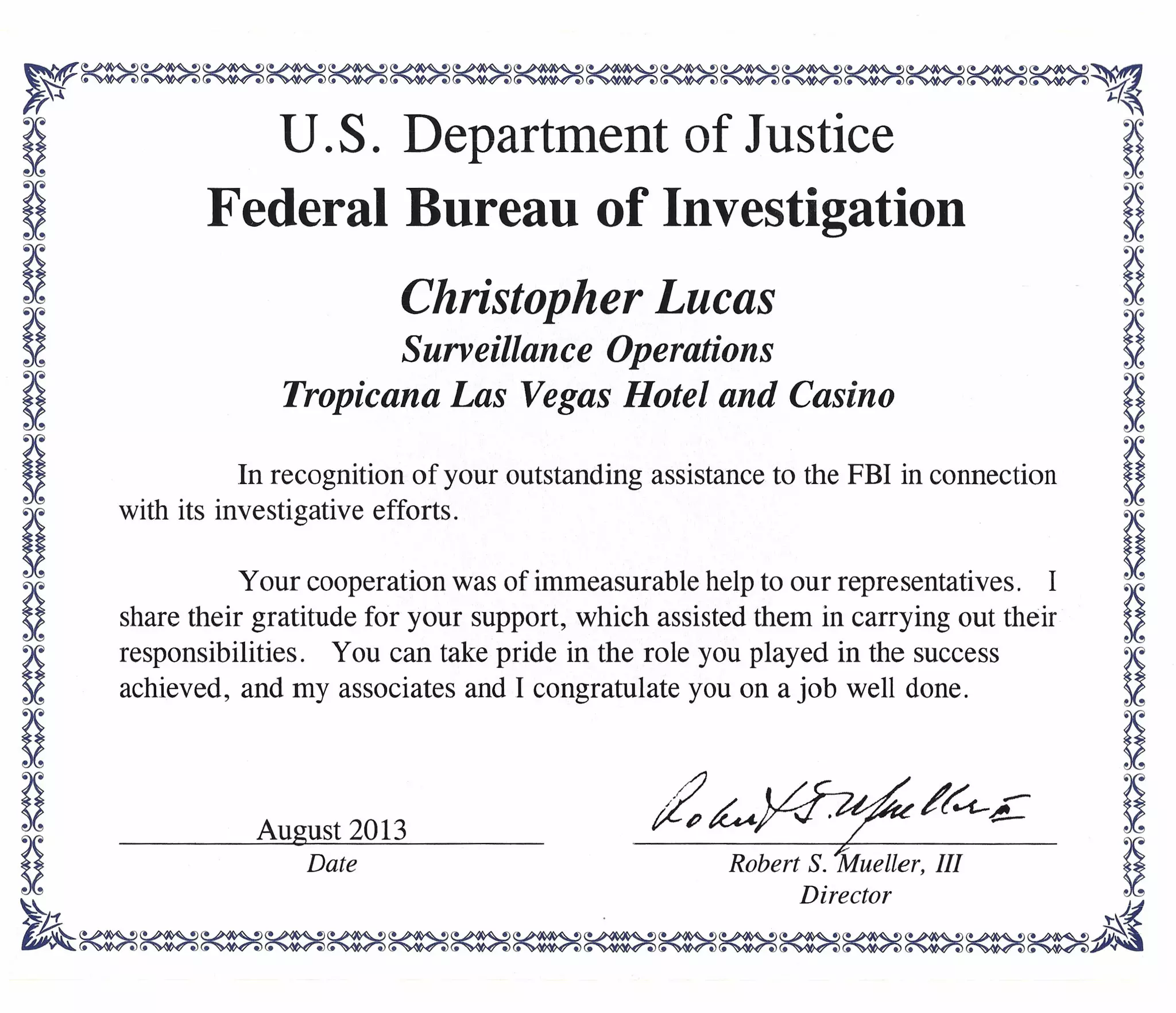 FBI Cert | PDF