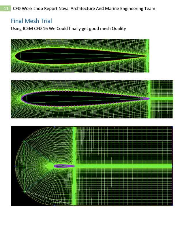 HydroFoil Simulation Using ANSYS Fluent | PDF | Graphics Software | Computer Software and ...