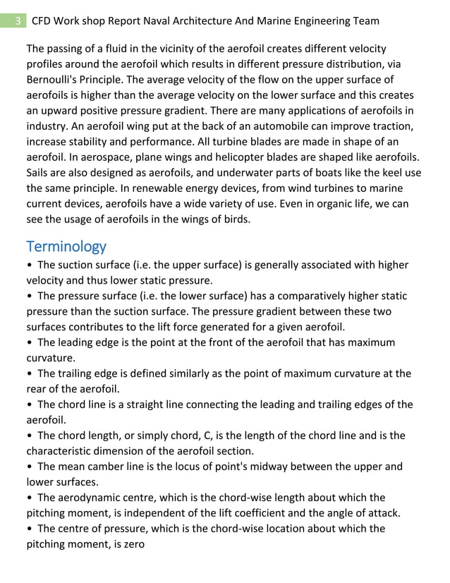 HydroFoil Simulation Using ANSYS Fluent | PDF | Graphics Software | Computer Software and ...