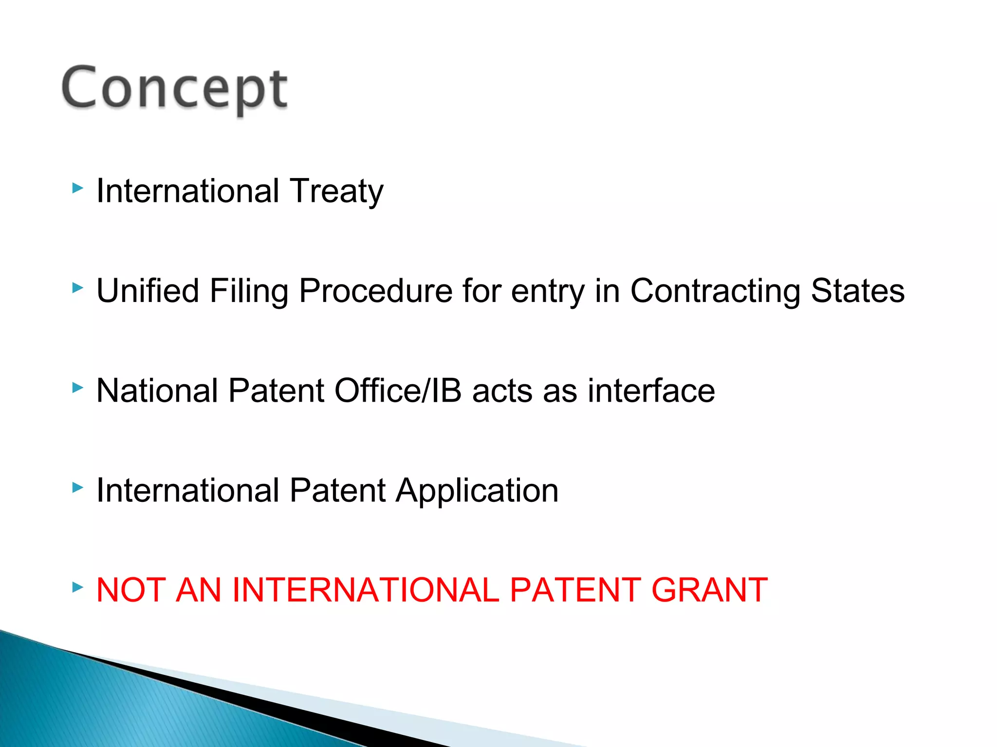 Patent Co operation Treaty | PPT