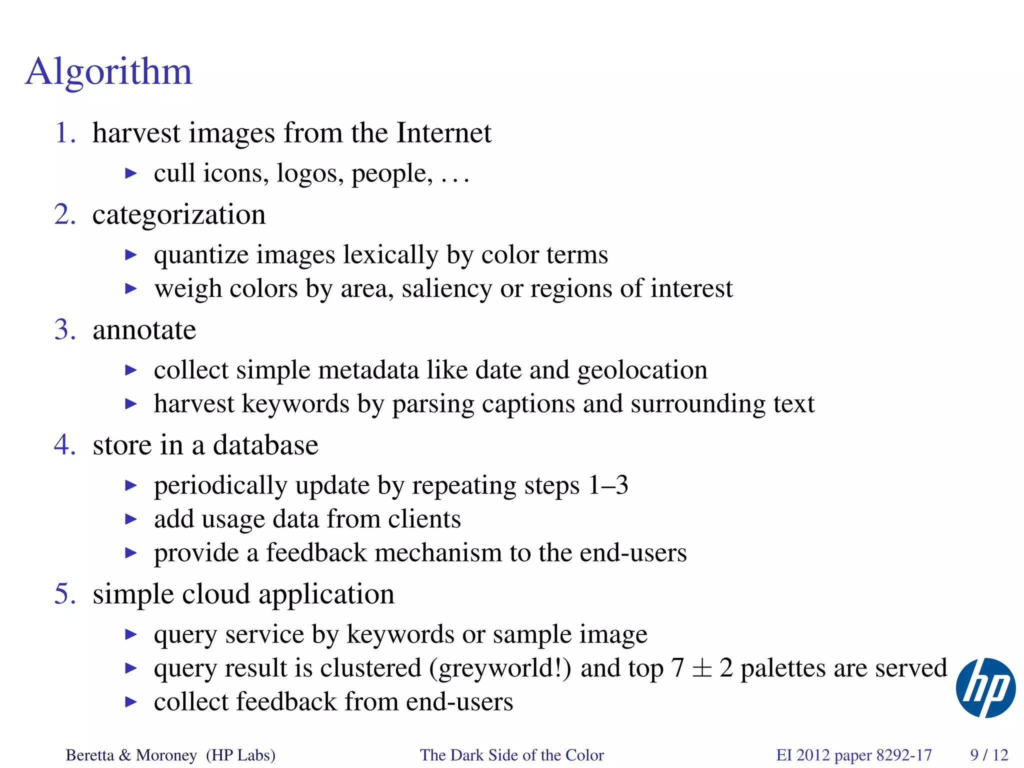 Harmonious colors: from alchemy to science | PPT