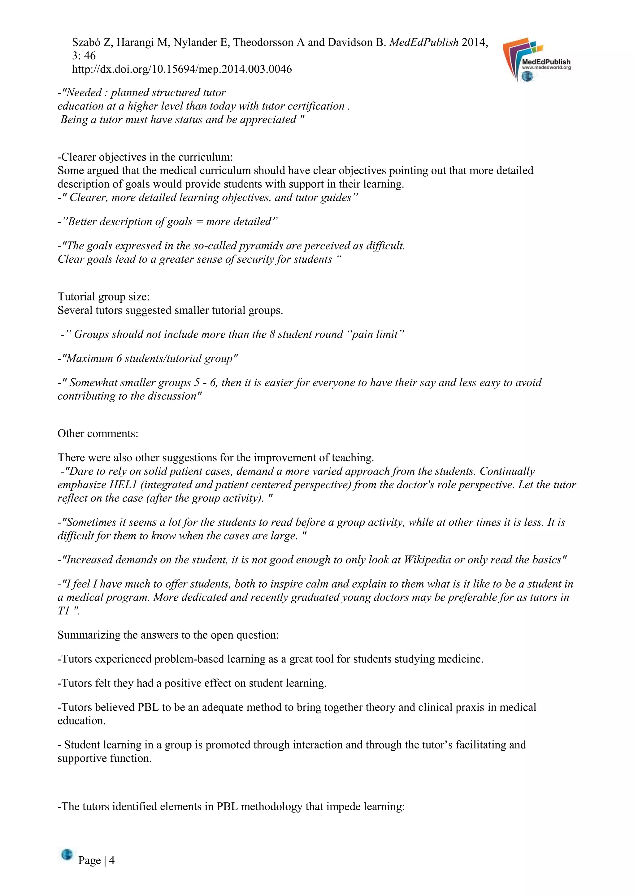 Problem-based-learning-(PBL)-tutor-perception-of-group-work-and ...