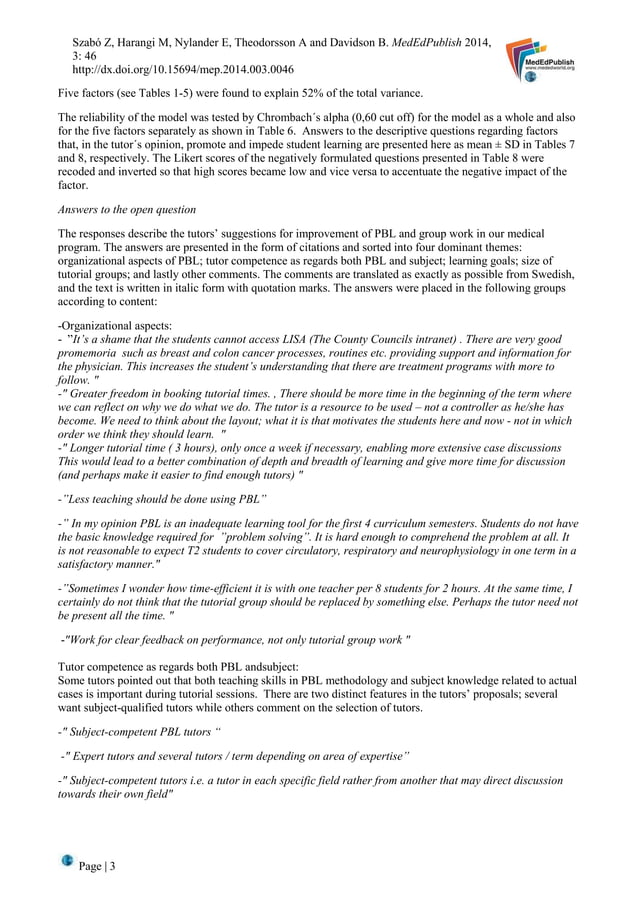 Problem-based-learning-(PBL)-tutor-perception-of-group-work-and ...