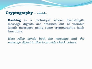 Introductory Lecture on Cryptography and Information Security | PPT