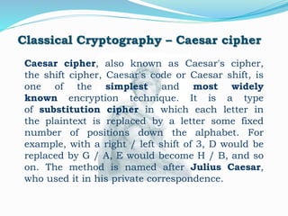 Introductory Lecture on Cryptography and Information Security | PPT