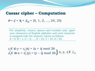 Introductory Lecture on Cryptography and Information Security | PPT