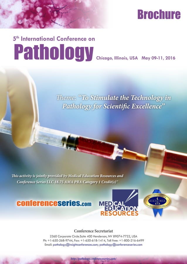 Pathology-2016_Brochure | PDF | Healthcare Industry | Industries