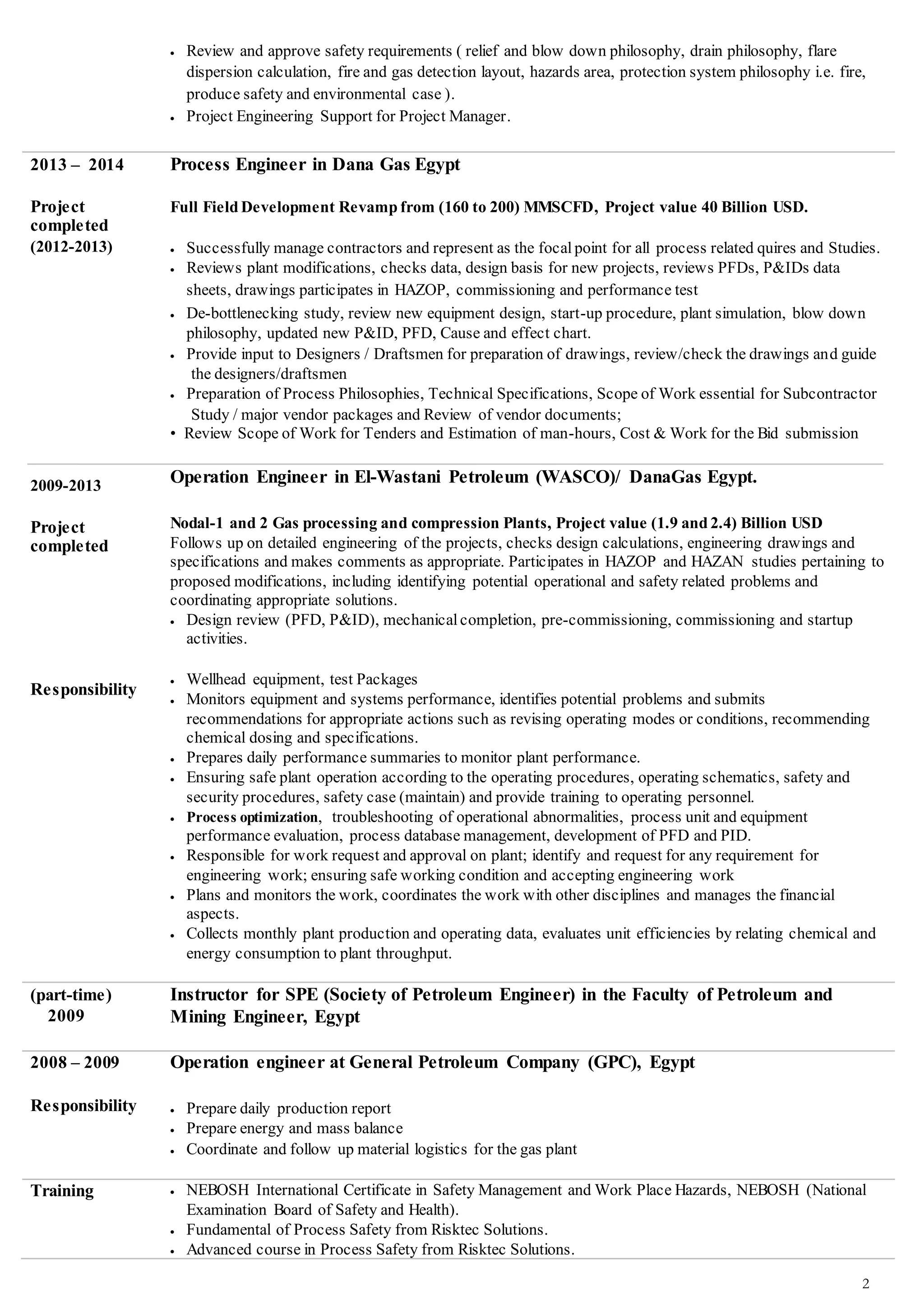 Senior Process Engineer, Sep | DOCX