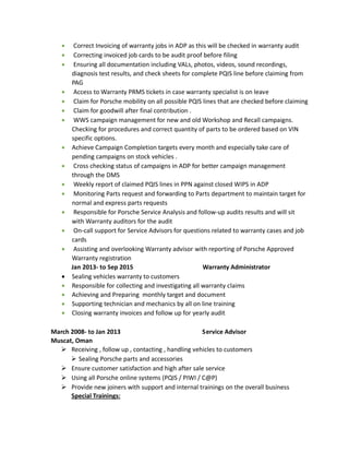 Alaa Fathi CV 1 | PDF | Business | Business and Finance