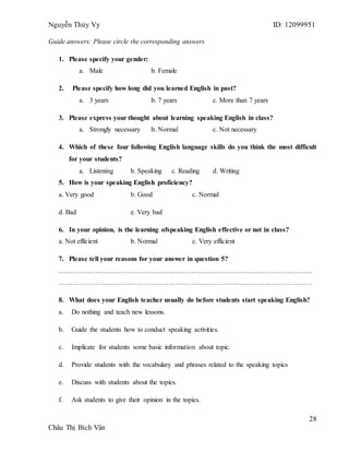 GRADUATION REPORT Hoan Chinh- Nguyễn Thủy Vy 12099951 | DOCX