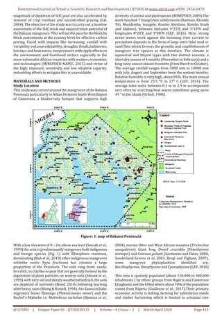 A Baseline Assessment of Soil Organic Carbon in the Mangroves of the ...