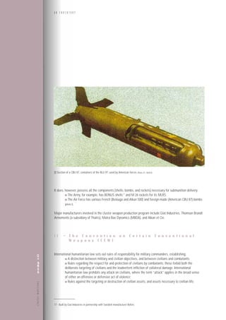 HI 82a -Cluster munition systems : situation and inventory (English ...