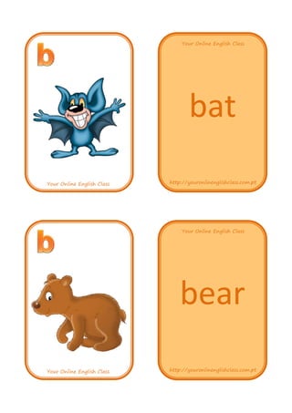 82 animal flashcards | PDF