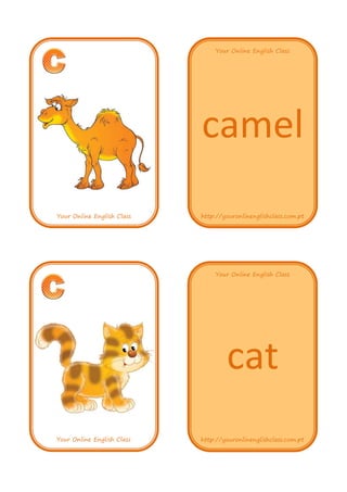 82 animal flashcards | PDF