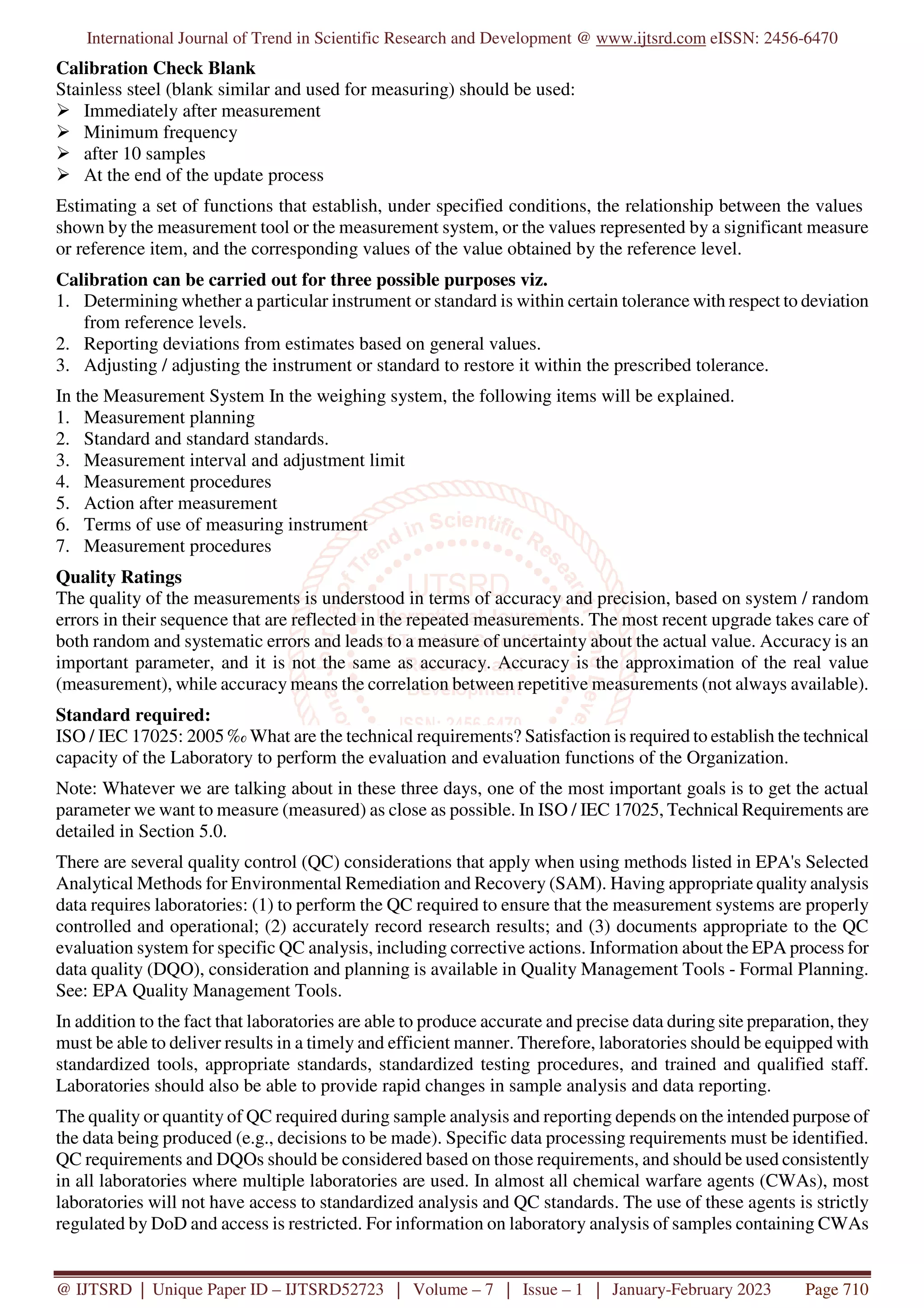A Review Analytical Quality Control and Methodology in Internal Quality ...