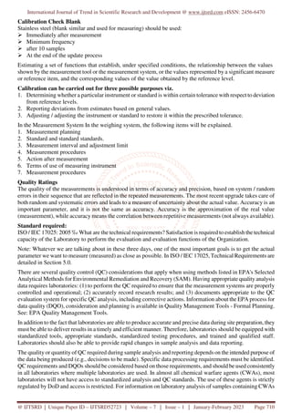 A Review Analytical Quality Control and Methodology in Internal Quality ...