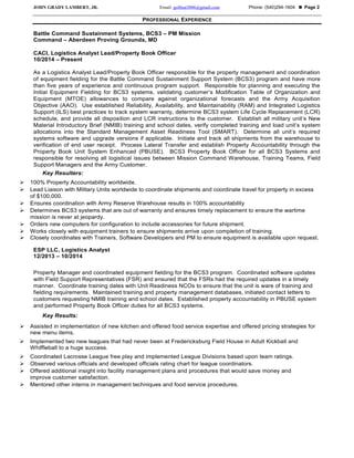 John Lambert Resume 2 | DOC