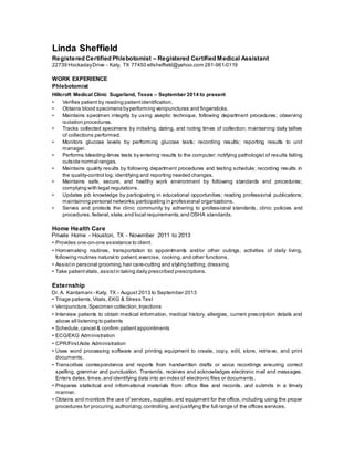 Linda Sheffield 2016 Resume | DOCX
