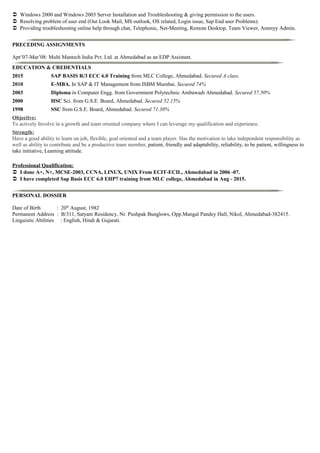 Hitendra K Panchal | DOC