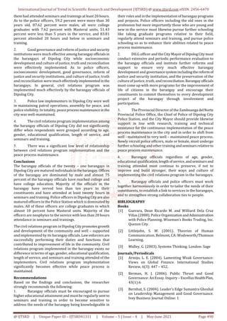 Civil Relations Program in Relation to Peace Process Maintenance of the Philippine National ...