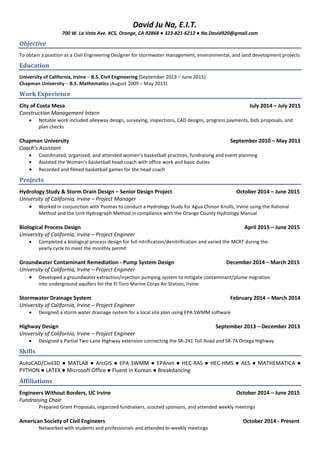David_Na_Resume | PDF