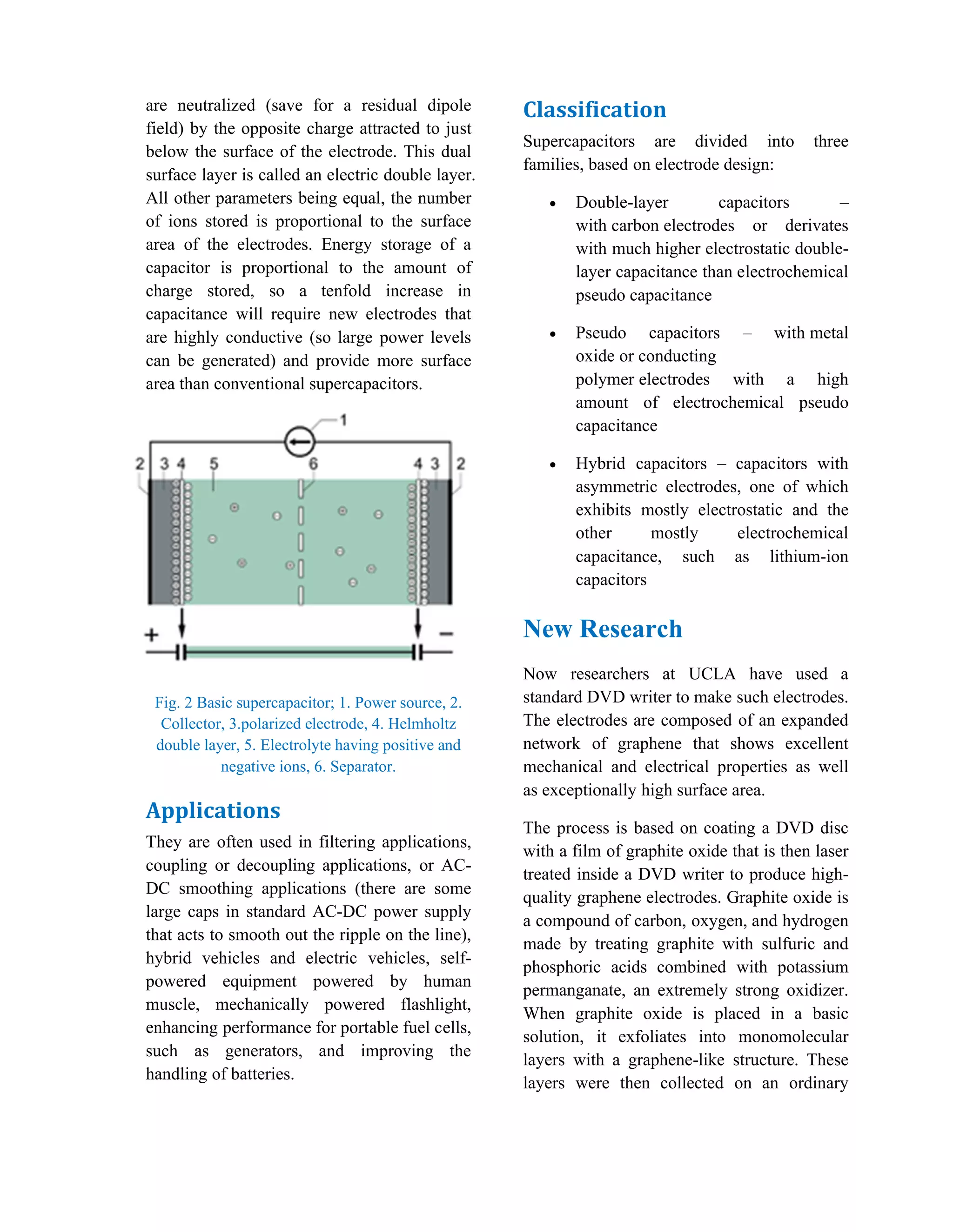 Porous carbon in Supercapacitor Shameel Farhan 090614 | PDF | Chemistry | Science