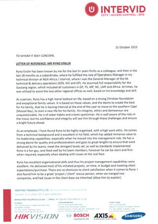 Reference Letter | PDF