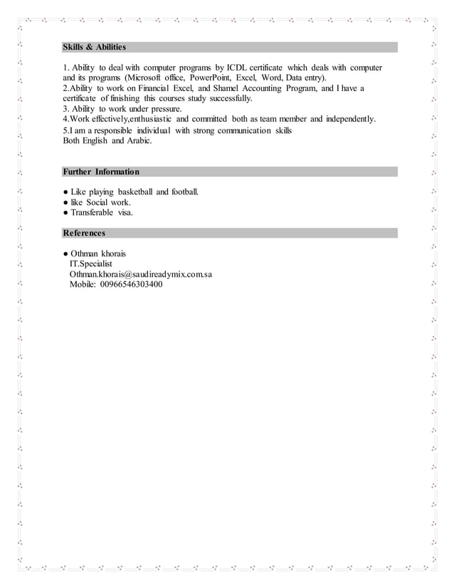 osama qasem cv1 | DOCX