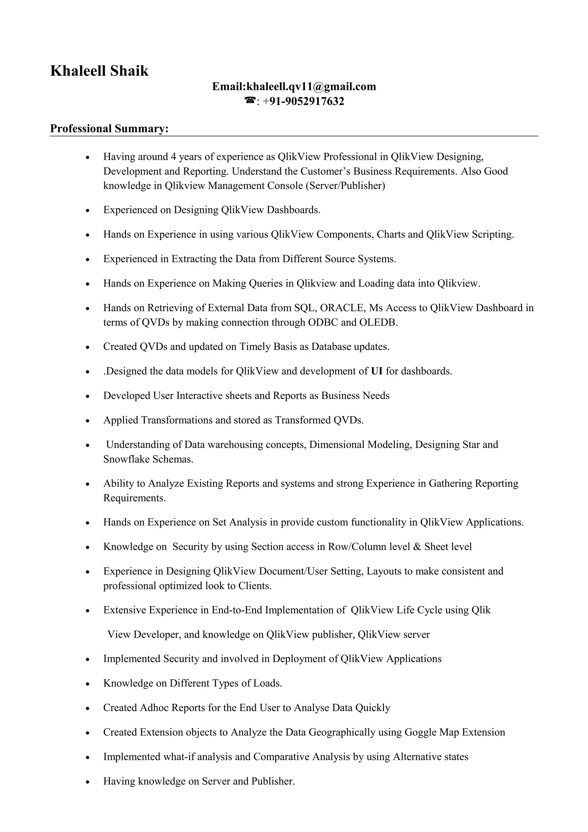 Resume. Update | DOC | Databases | Computer Software and Applications