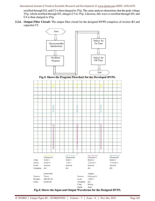 Design and Development of a PIC Microcontroller Based High Voltage Power Supply | PDF