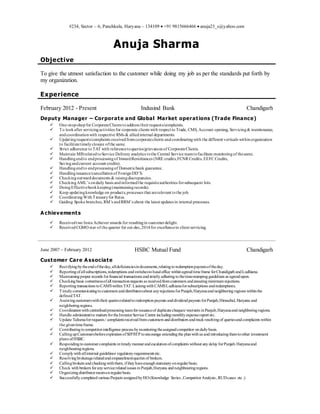 Anuja Resume | PDF