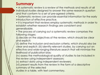 9-Meta Analysis/ Systematic Review | PPT
