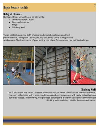 Adventure Based Team Building Brochure | PDF | Climbing | Extreme Sports