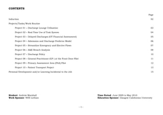 Work Placement Portfolio | PDF