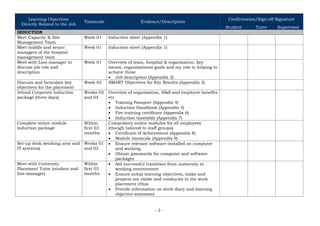Work Placement Portfolio | PDF
