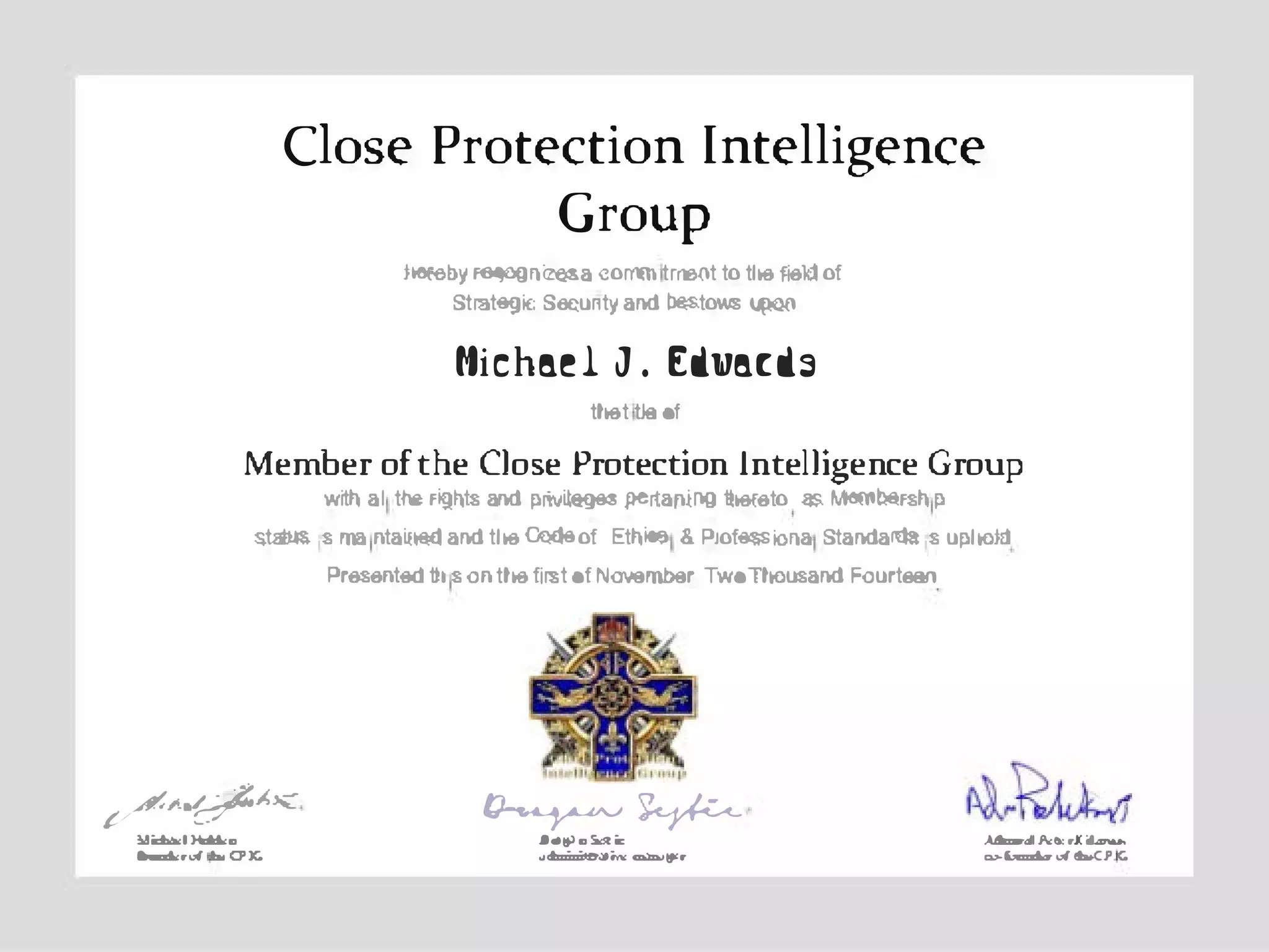 me close-protection-intelligence-certificate-member-1-638 | PPT
